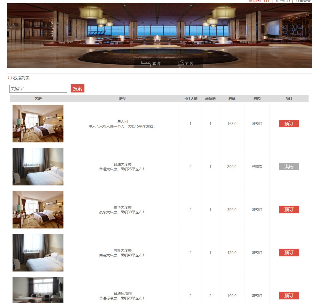 GitHub - huaaweiCode/Hotel-Management-System-Based-on-SSM-3: 基于SSM的酒店管理系统3拥有两种角色，分别为用户和管理员，具体功能 ...