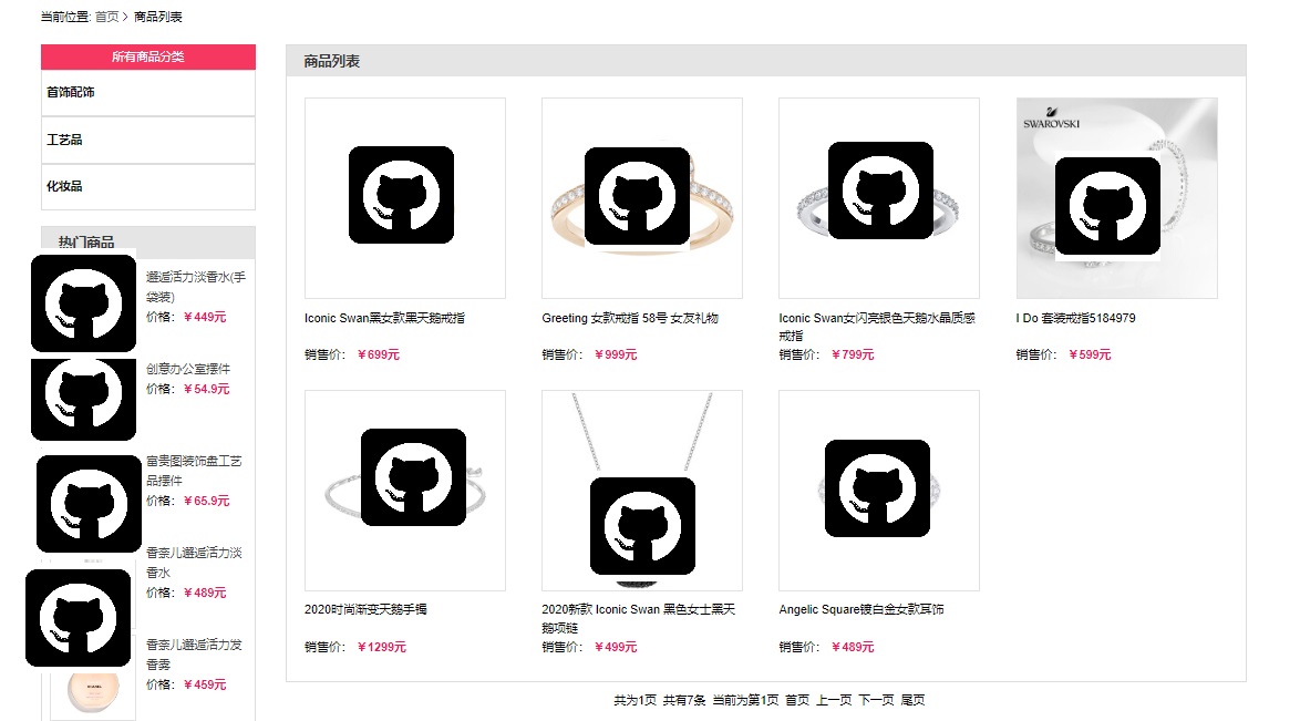 Github Huaaweicodeonline Mall Management System Based On Springboot 3 基于springboot的在线商城管理系统3
