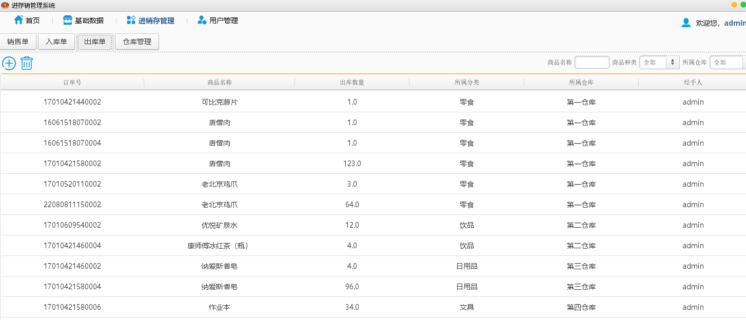 GitHub - huaaweiCode/Swing-based-inventory-and-sales-management-system-1: 基于swing的进存销管理系统实现了商品管理 ...